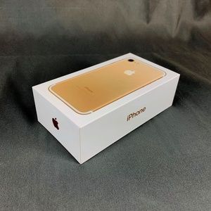 Apple | Cell Phones & Accessories | Iphone 7 Gold Empty Box Gag Gift ...